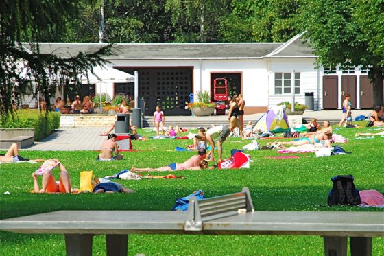 Geibeltbad Pirna - Freibadlandschaft